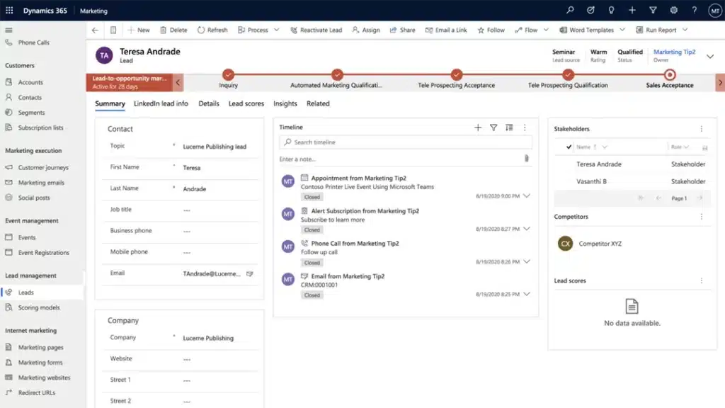Microsoft Dynamics 365 Customer Engagement | Confiz