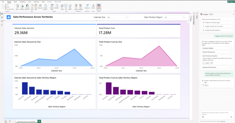 Copilot in Power BI Desktop: Simplify, analyze, and visualize your data