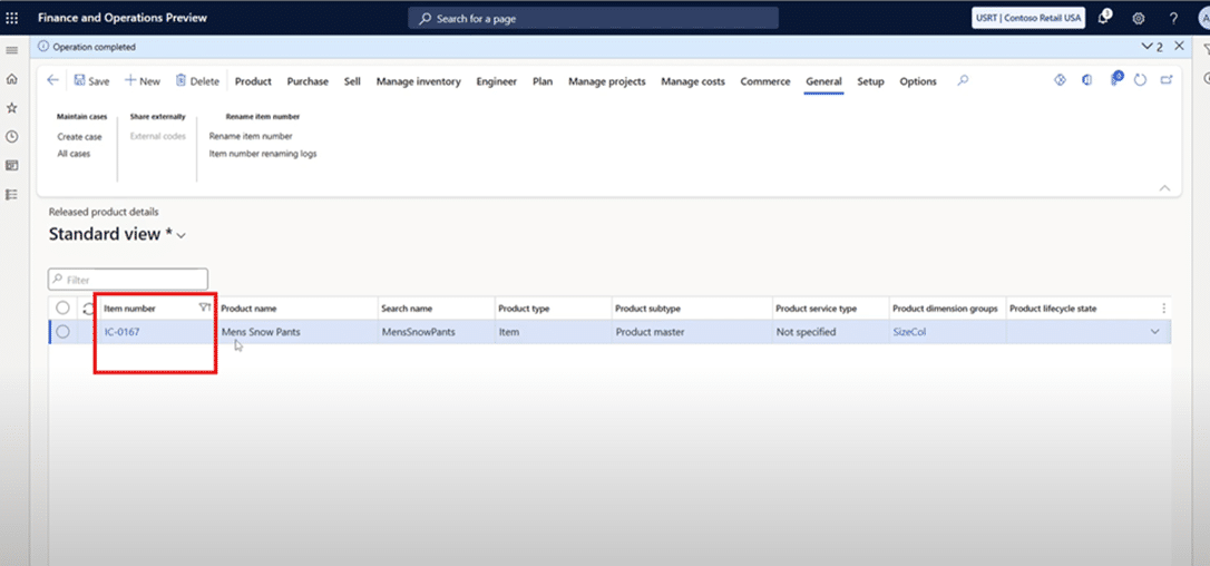 How to rename item number in Dynamics 365 Finance and Operations post ...